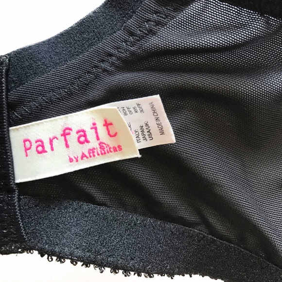 Parfait | Intimates & Sleepwear | Parfait Black Padded Balconette Bra ...